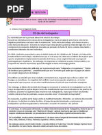 Ficha de Lectura #01 Plan Lector - 1ro Secundaria | PDF