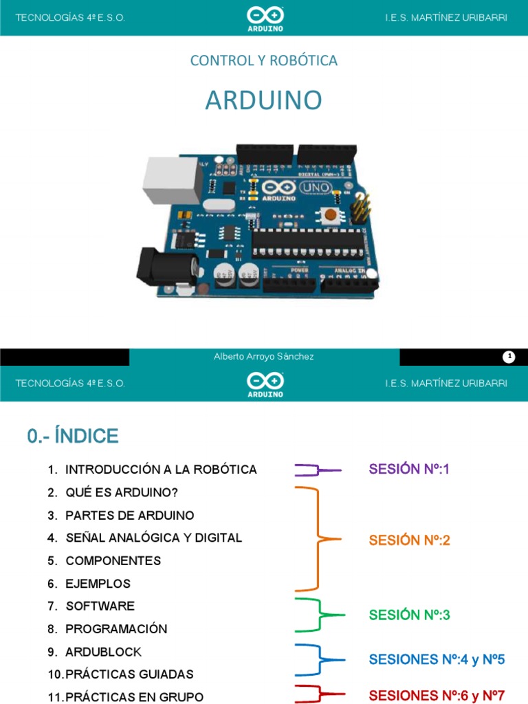 Arduino | PDF | Arduino | Sistema de control Arduino | PDF | Arduino | Sistema de control