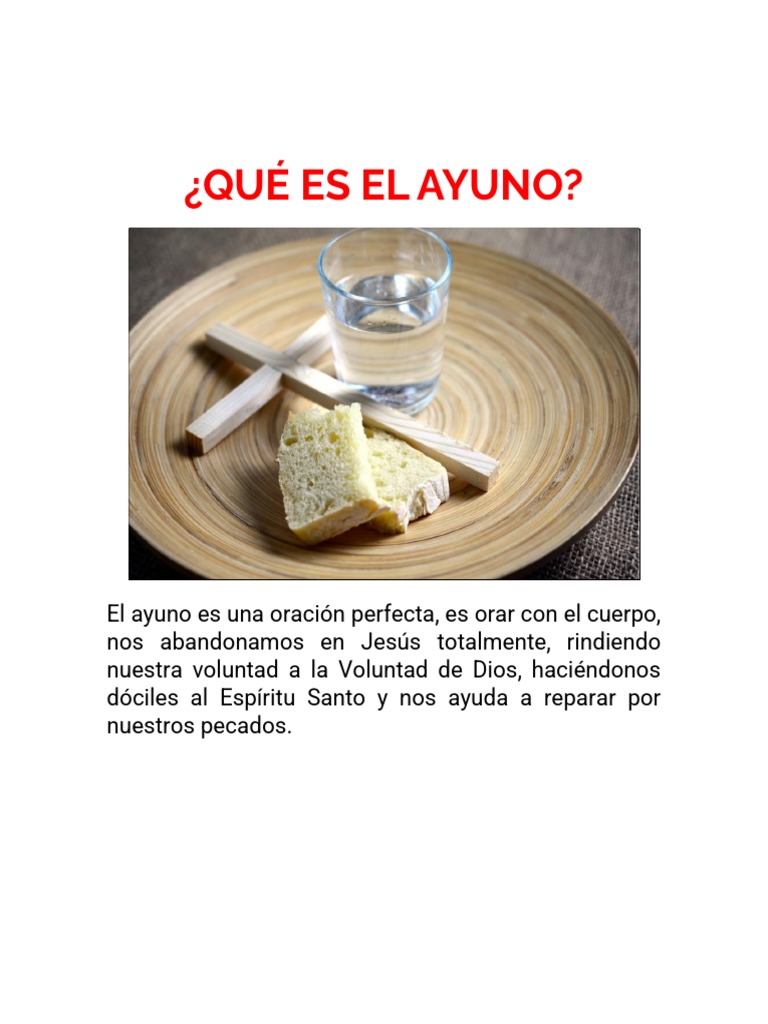 40-DIAS-DE-AYUNO - PDF Versión 1 | PDF | eucaristía | Oración