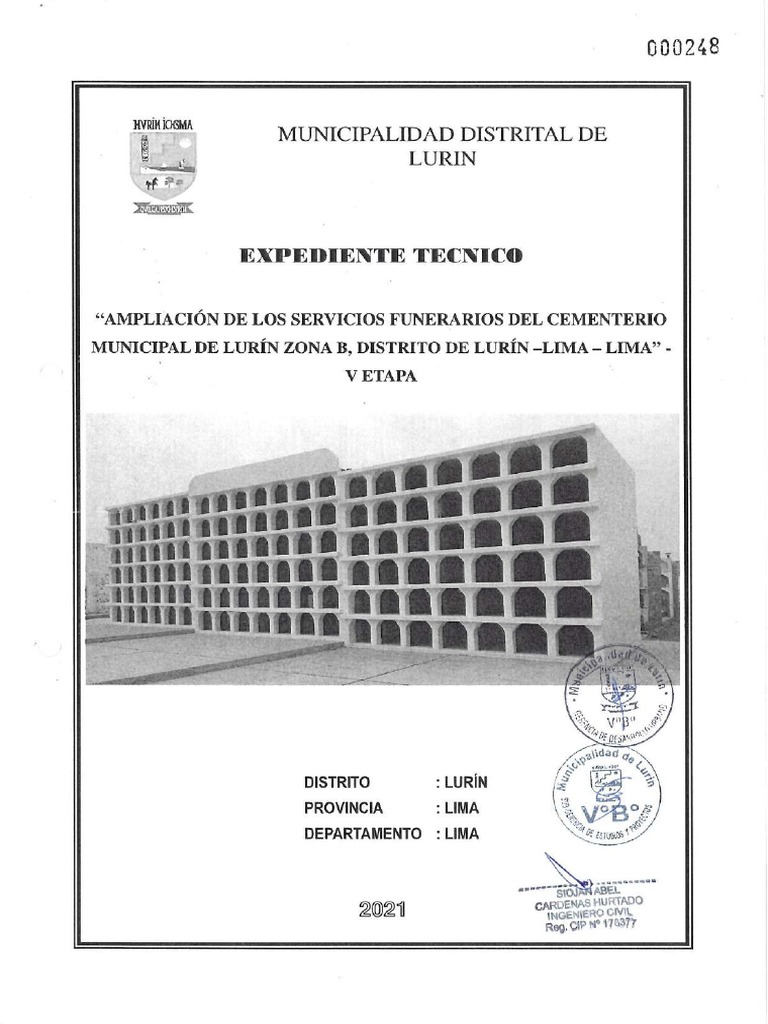 00 Expediente Tecnico Cementorio 20210223 103646 854 20210406 162652 491 | PDF