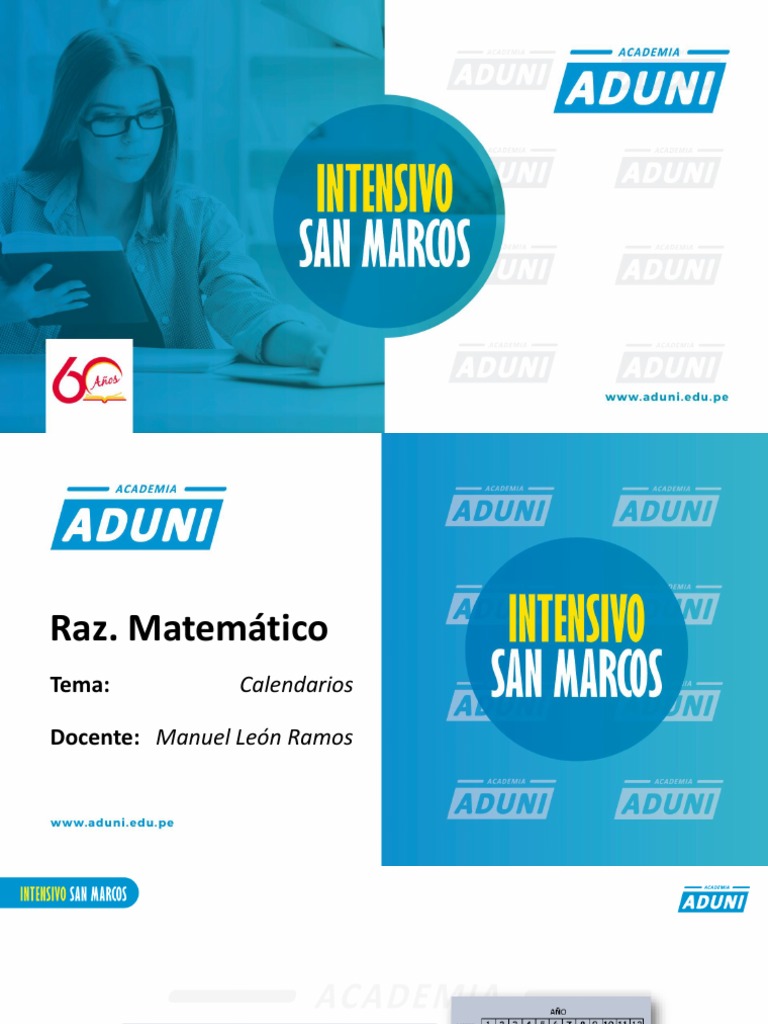 Intensivo SM-RM Semana 9 | PDF | Unidades de medida | Tiempo espacial