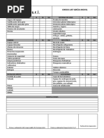 Check List Rampla | PDF