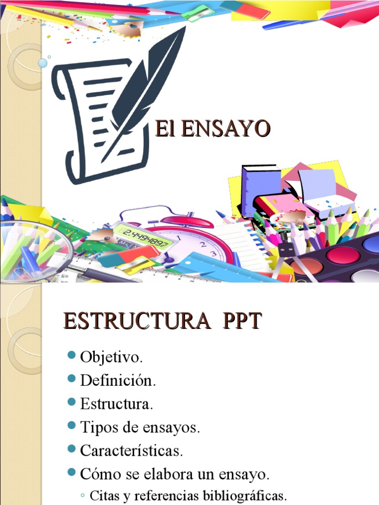El Ensayo | PDF | Ensayos | Science