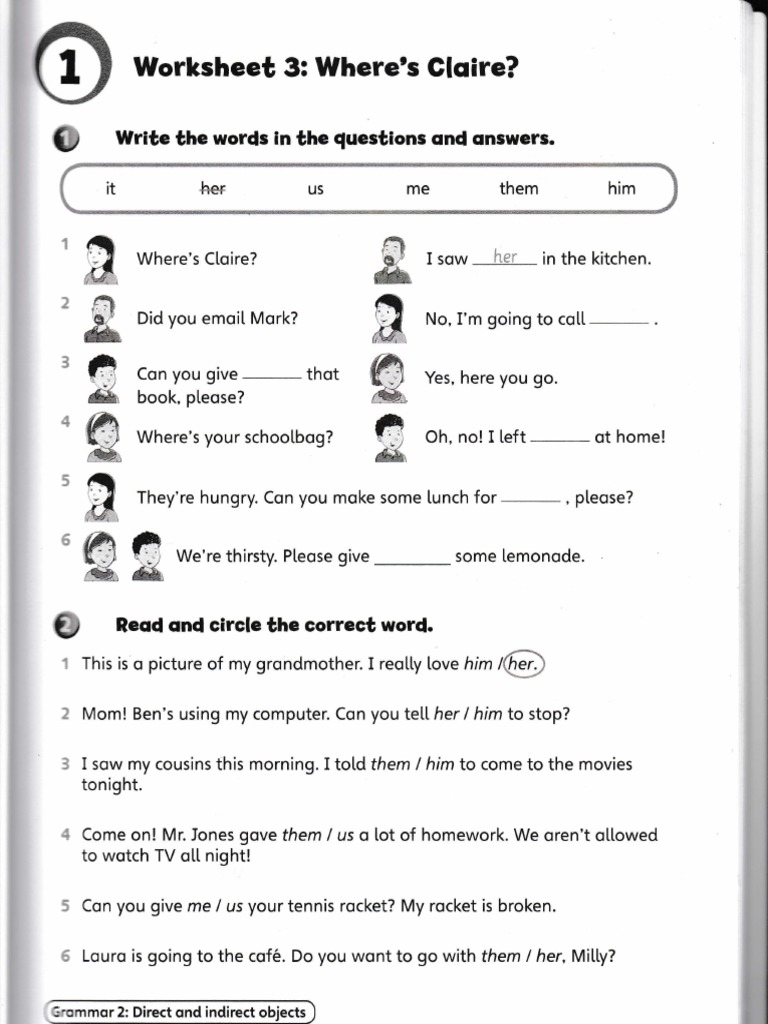 Test Super Minds 4 Unit 1 | PDF