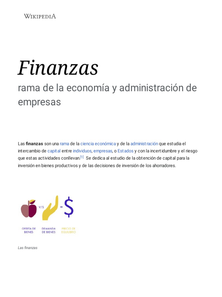 Introducción a las Finanzas Personales | PDF | Inflación | Economias