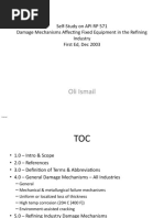 API 571 Summary | PDF | Corrosion | Fracture