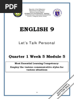 Consultative Speech Style | PDF | Speech | Communication