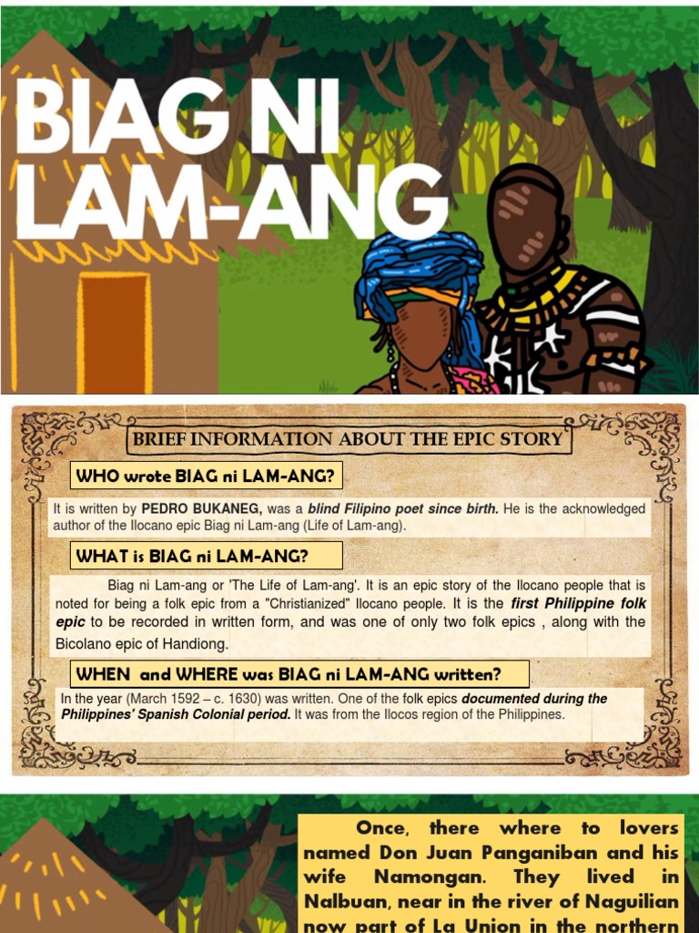 Biag Ni Lam Ang | PDF | Philippines