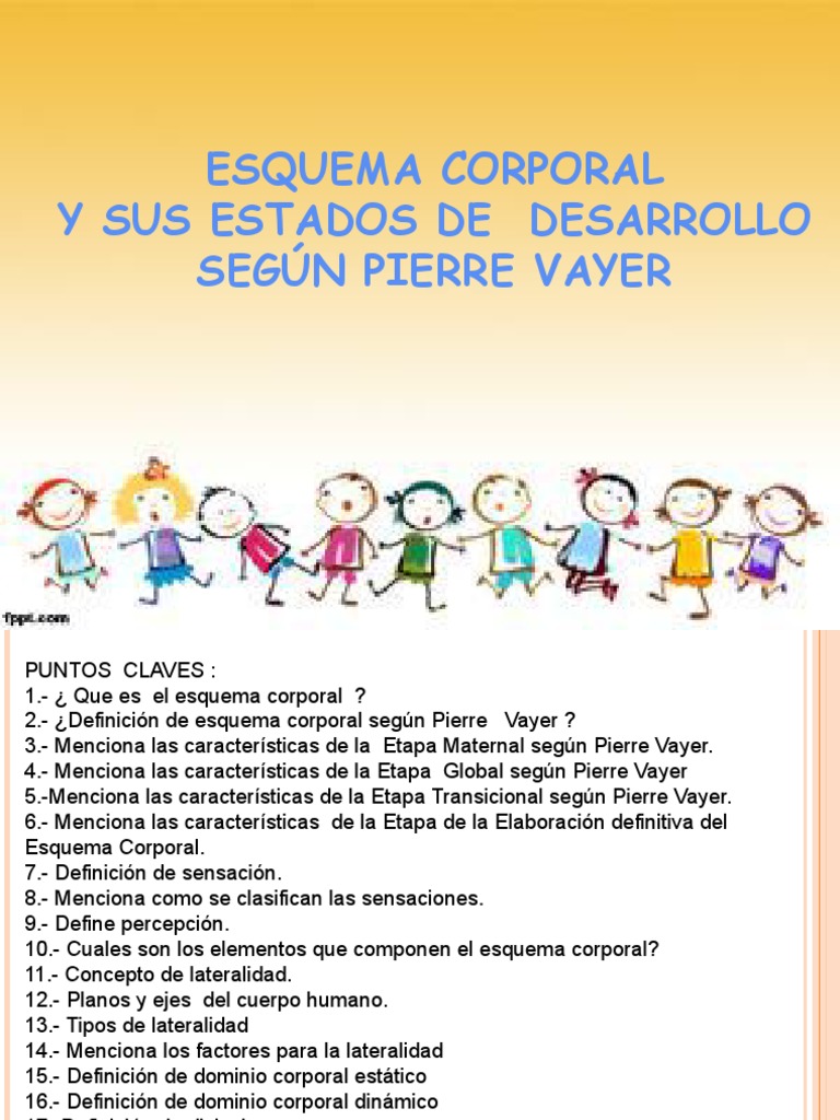 5 Clase Esquema Corporal | PDF | Handedness | Percepción