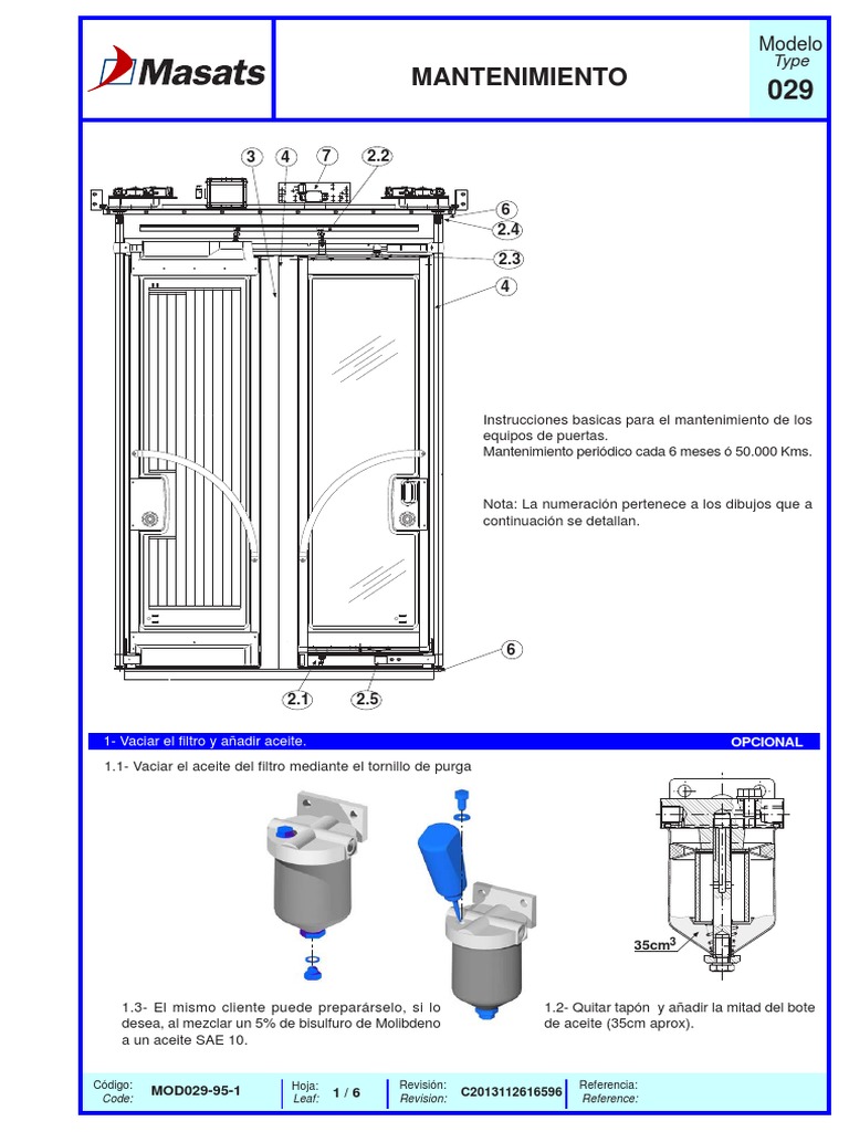 Manual Masats City Mod029-95-1 | PDF | Neumático | Tornillo