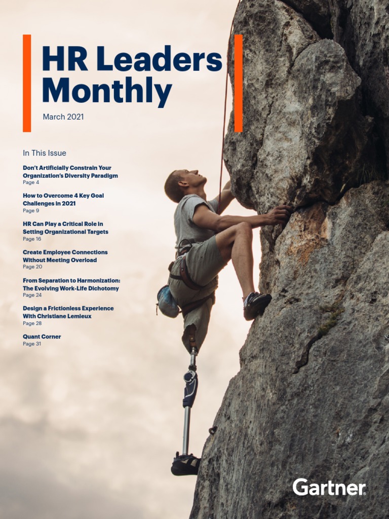 HR Leaders Monthly Magazine March | PDF | Goal | Performance Appraisal