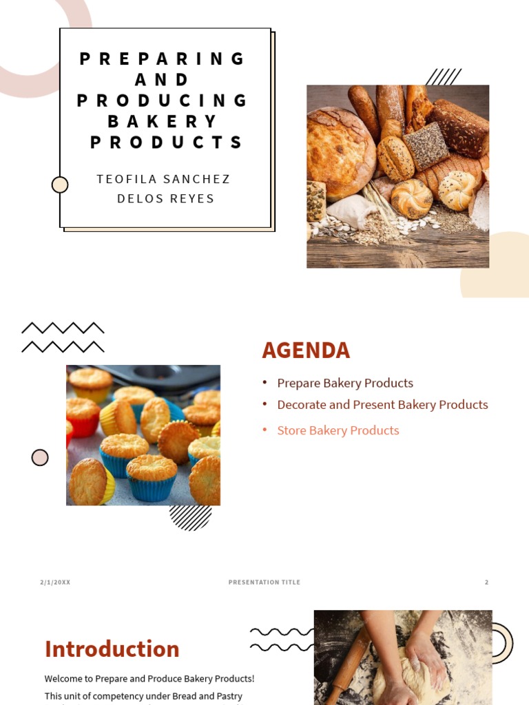 PREPARING AND PRODUCING BAKERY PRODUCTS - Version 3 | PDF | Dough | Breads