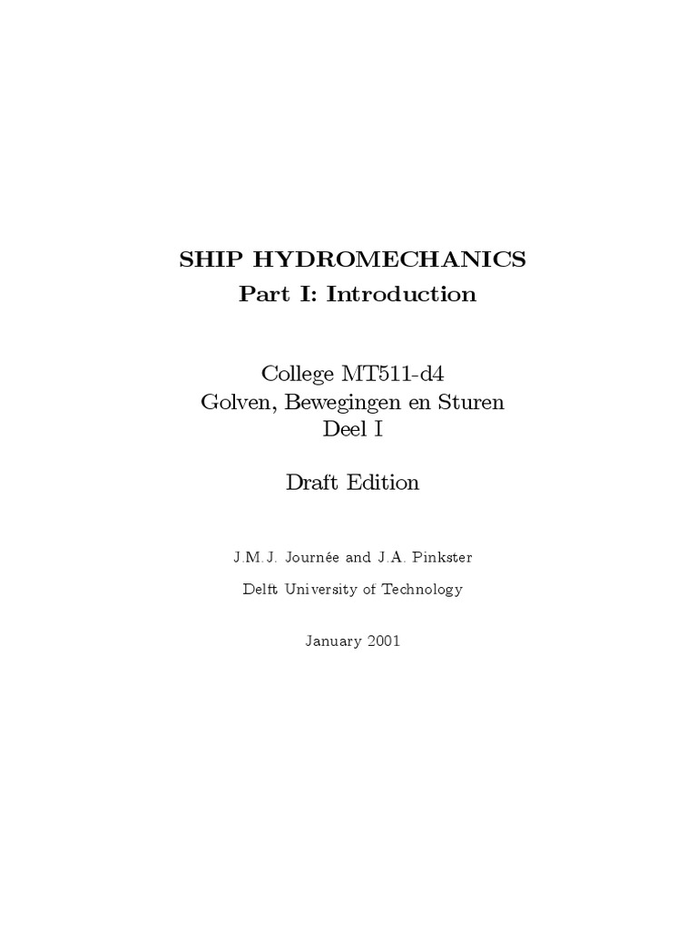 Ship Hydrodynamics | PDF | Waves | Ships