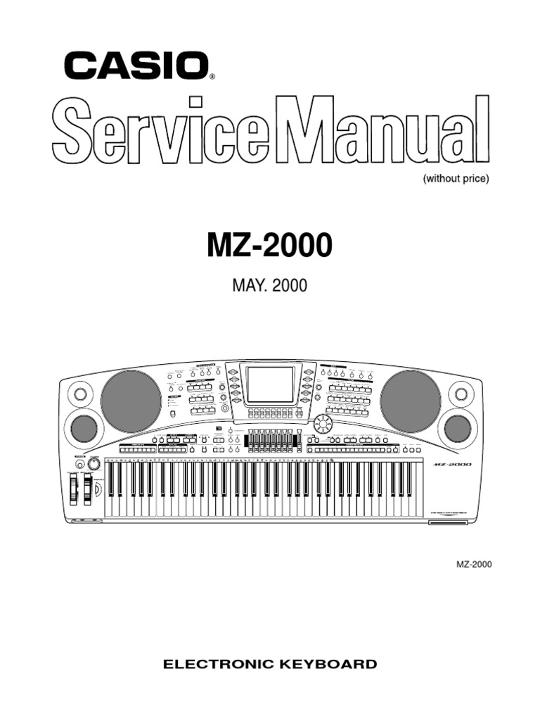 Casio MZ 2000 | PDF | Synthesizer | Sound