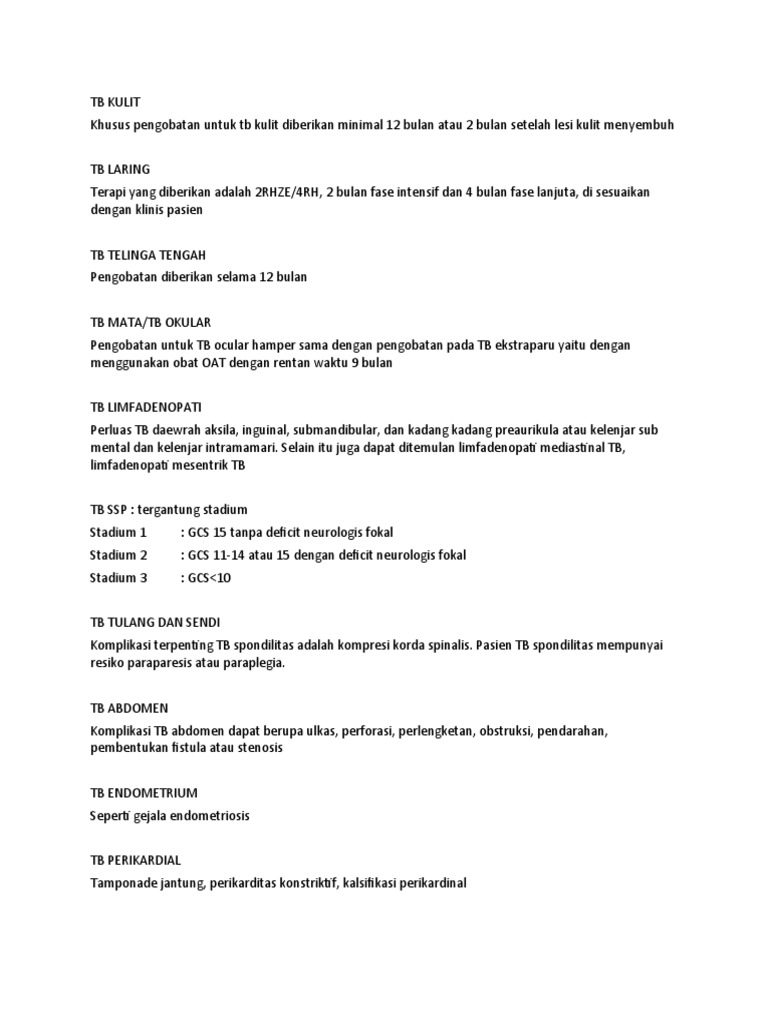 TB Kulit | PDF