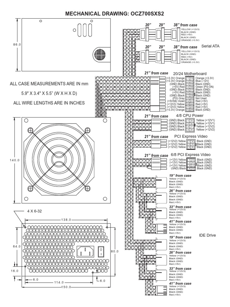 Ocz Technology Stealthxstream II 700w Ocz700sxs2 Un Leaflet | PDF ...