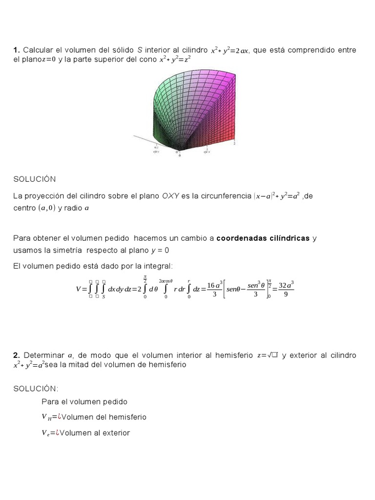 Calculo Integral Aaa | PDF | Esfera | Integral