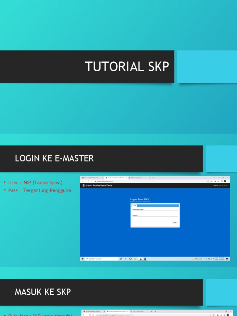 Tutorial E-SKP | PDF