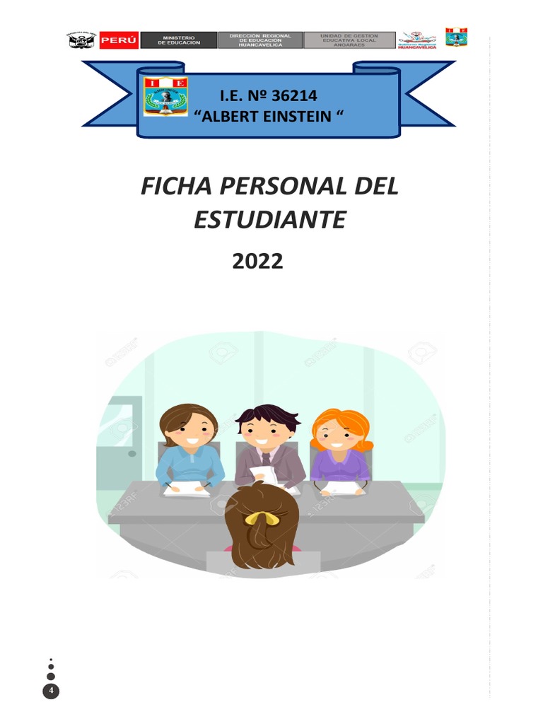 Ficha Personal - Primaria | PDF