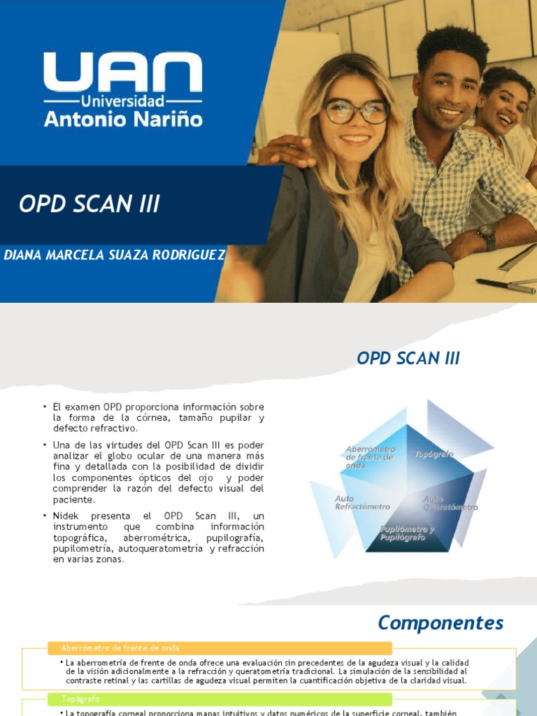 Análisis del OPD Scan III en Oftalmología | PDF | Córnea | Ojo humano