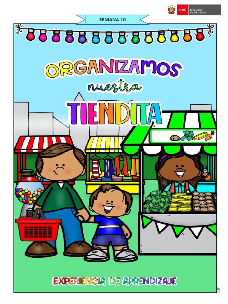 5ea9 - S1 Tiendita | PDF | Método de enseñanza | Aprendizaje