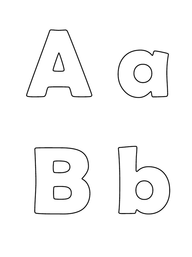 Alphabet for Print | PDF