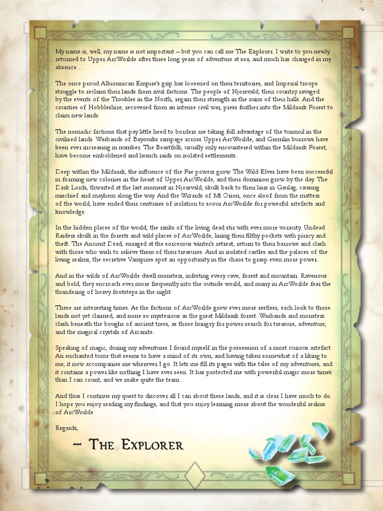ArcWorlde Second Edition Rulebook Final Print | PDF | Dice