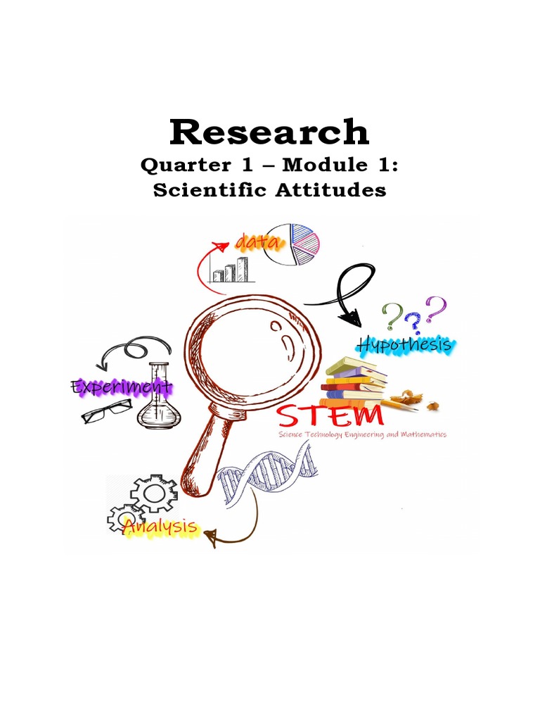 Research: Quarter 1 - Module 1: Scientific Attitudes | PDF | Critical Thinking | Thought