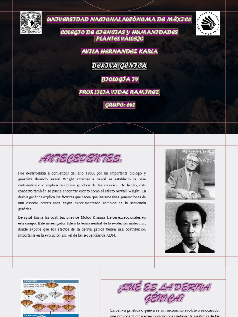Deriva Génica | PDF | Gene | Evolución