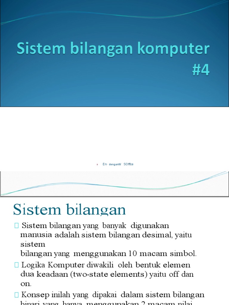 Sistem Bilangan Komputer Pdf
