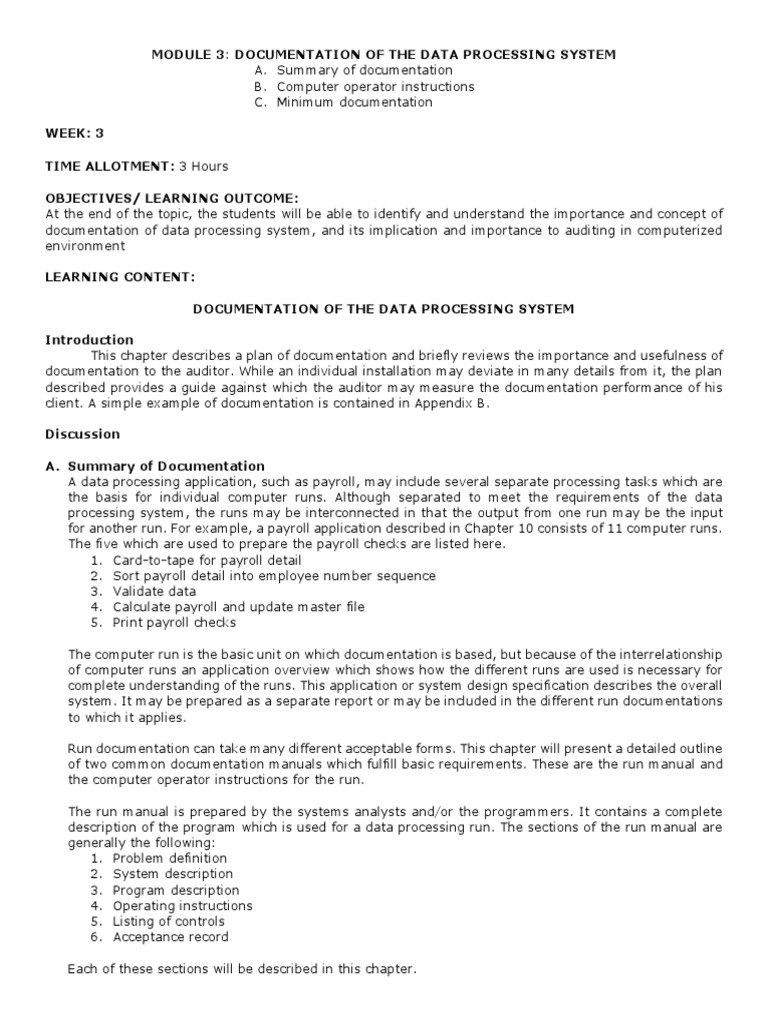 Acc 118 Week 3 Module | PDF | Programming | Computer Program