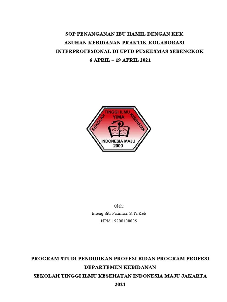 Sop Fixxxx Stase 5 (Bumil Kek) | PDF