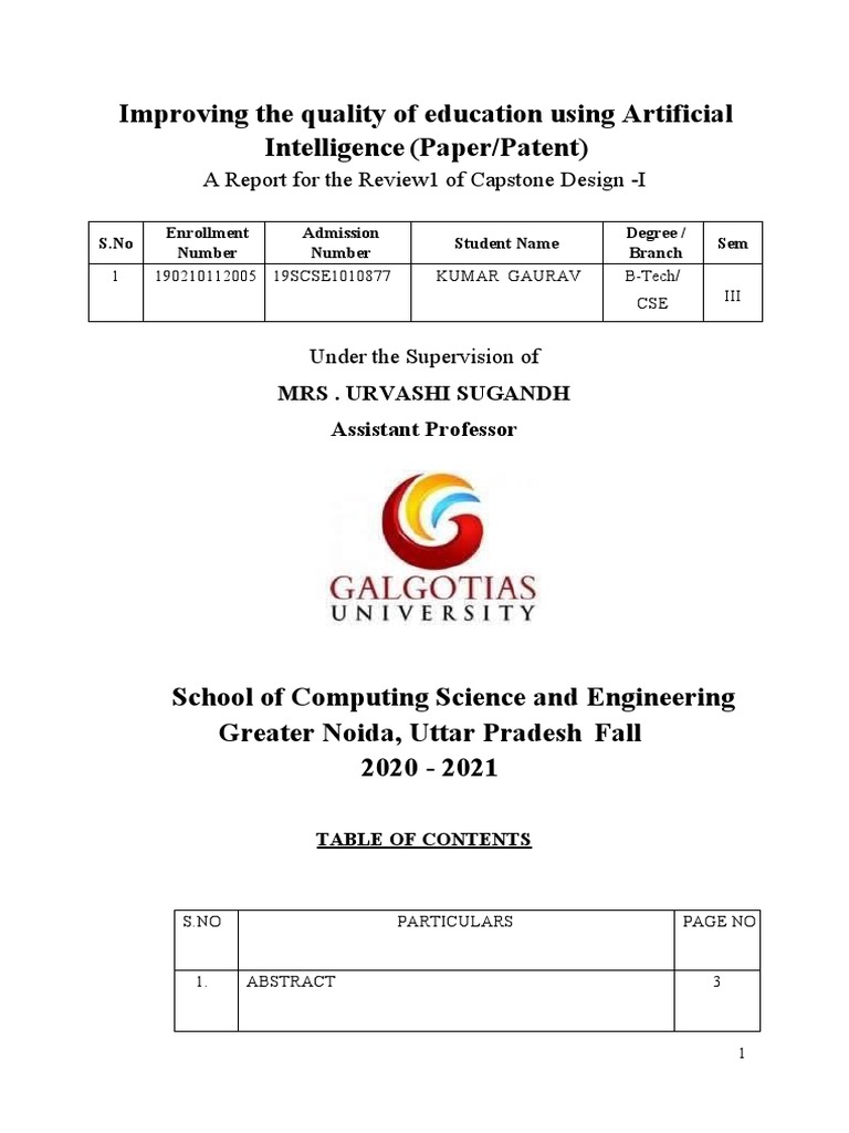 Report File Project2-Converted (1) .Docx17 | PDF | Artificial Intelligence | Intelligence (AI ...