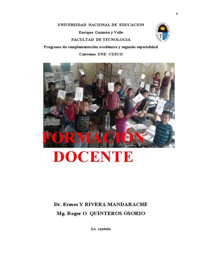 Modulo Practica I | PDF | Método de enseñanza | Maestros