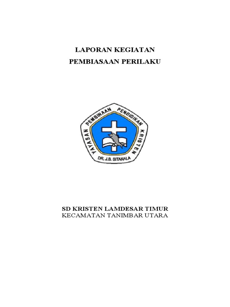 Pembiasaan Perilaku Positif di SD Lamdesar | PDF | Karier & Perkembangan