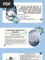 TRIPTICO Huracanes Ciclones | PDF | Ciclones tropicales | Tormentas de viento