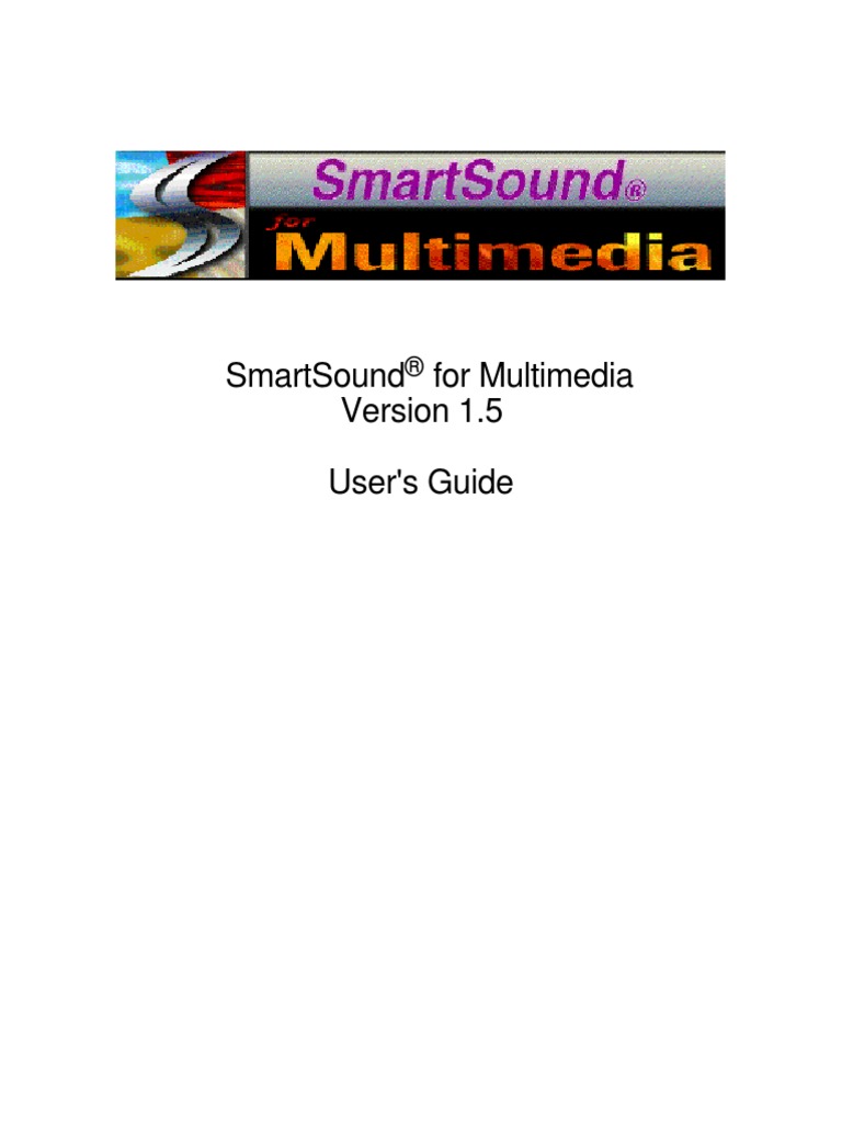 Smartsound For Multimedia User'S Guide | Download Free PDF | Icon (Computing) | Indemnity