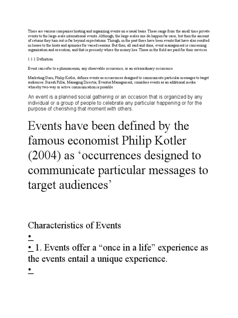 Event Management Pdf