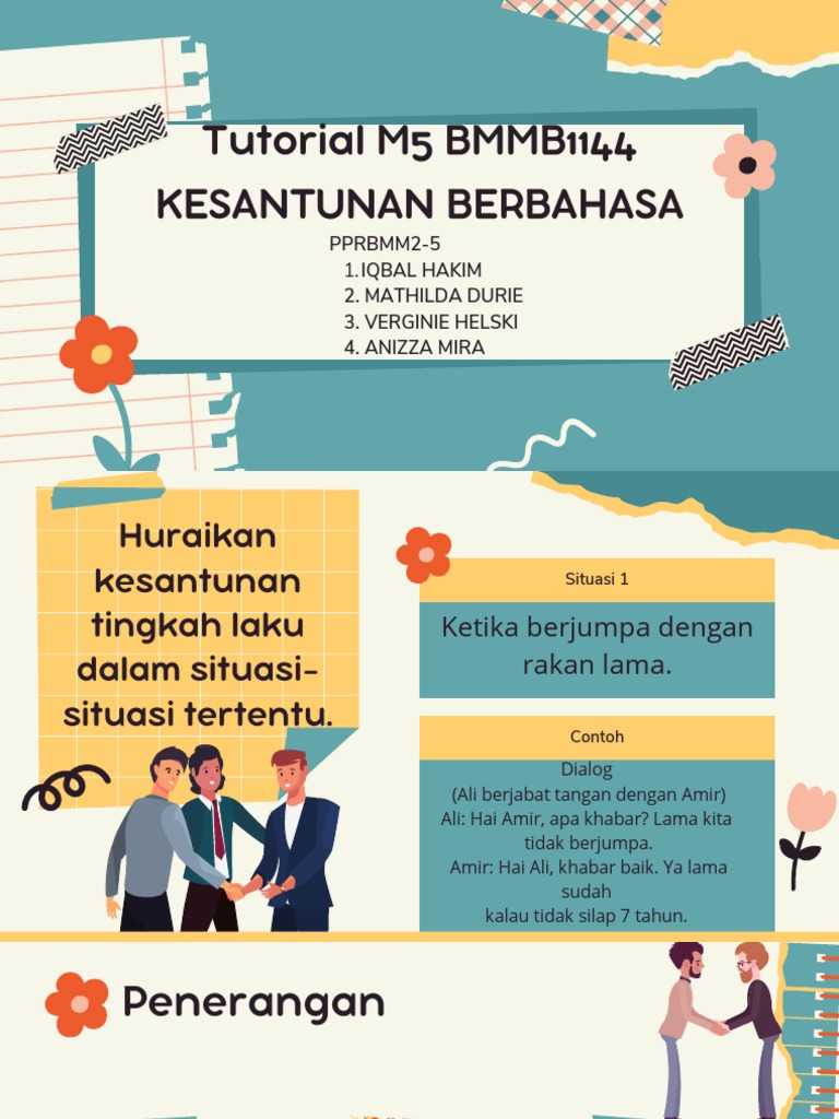 Tutorial Minggu 5 BMMB1144 KESANTUNAN BERBAHASA | PDF