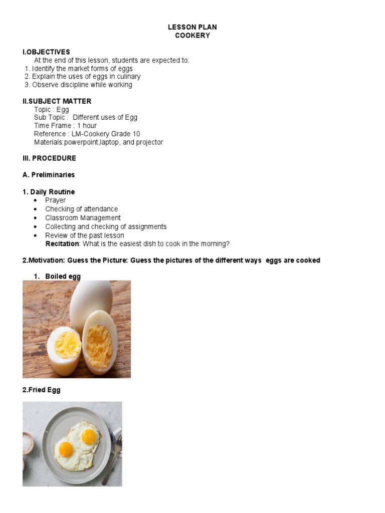 EGG | PDF | Egg As Food | Custard