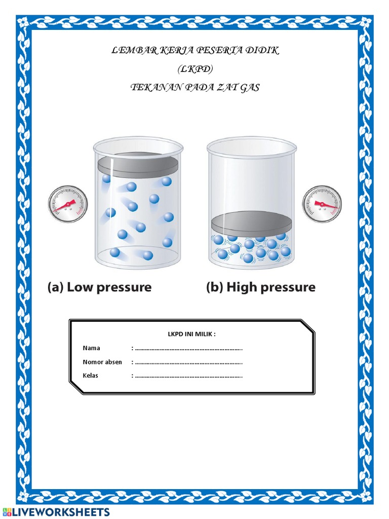 LKPD Tekanan Zat Gas | PDF