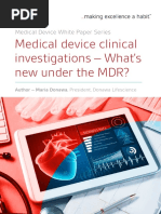 MDR GSPR Checklist Sample | PDF | Risk | Risk Management