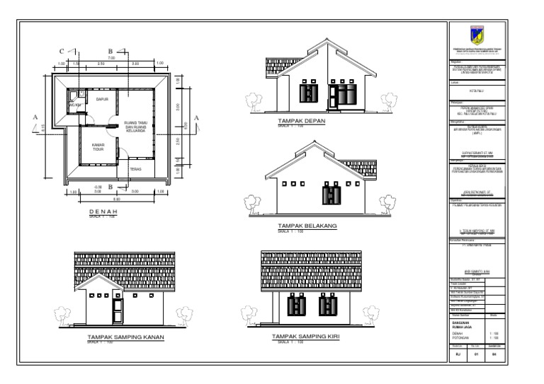 Bangunan Site Plan Ipa-1 | PDF