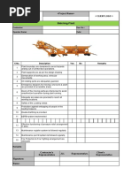 Air Compressor Inspection HSE Checklist | PDF
