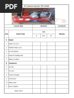 Daily Stacker Inspection Checklist | PDF | Technology & Engineering