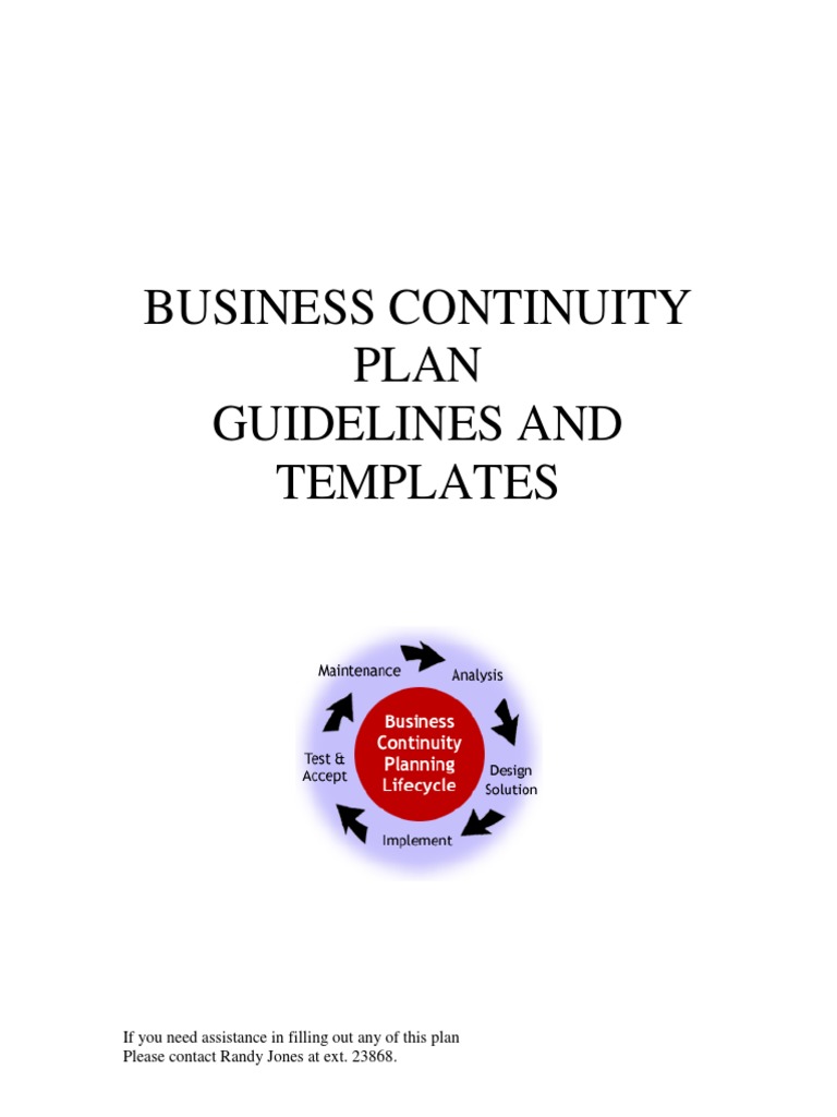 Business Continuity Plan-Cycle | PDF | Risk | Information Security