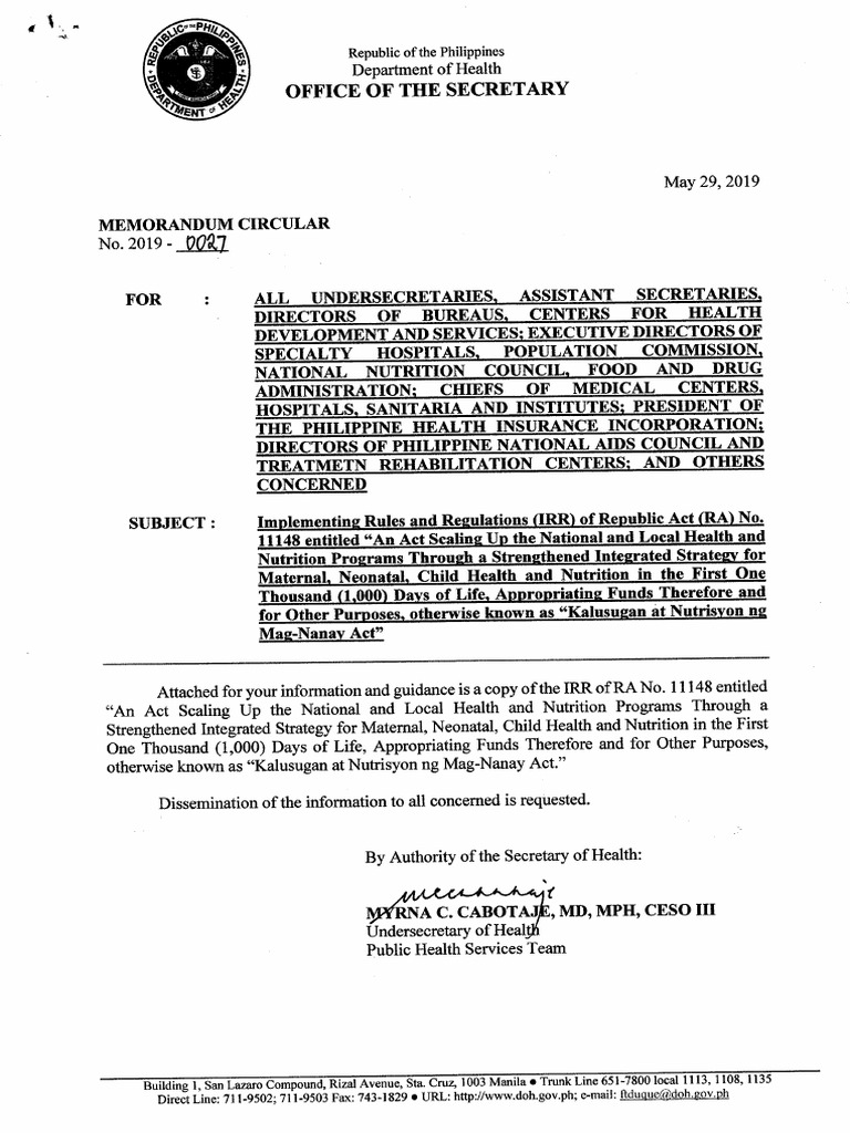 Irr Ra 11148 | Download Free PDF | Obesity | Body Mass Index