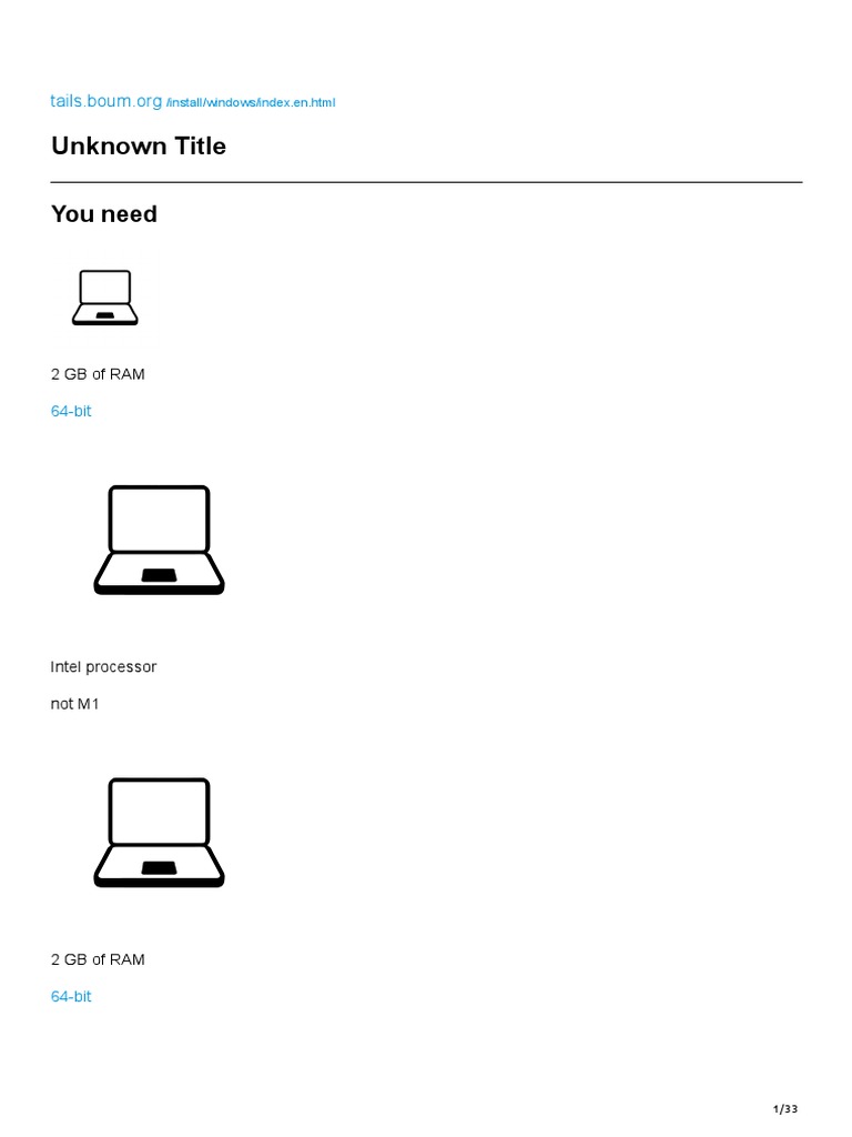 Tails Guide | PDF | Booting | Computer Network