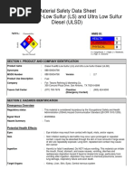 Caltex Diesel Safety Data Sheet 2022 | PDF | Personal Protective ...