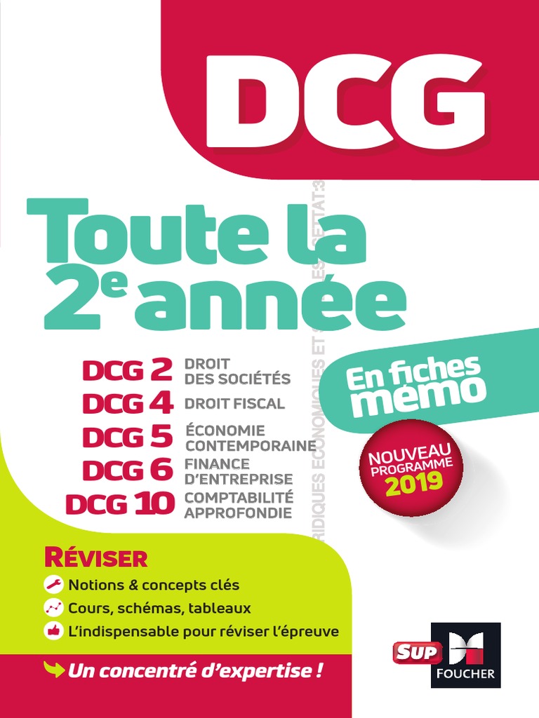 Tout DCG 2 Année 2020 | PDF | Business | Entreprise individuelle
